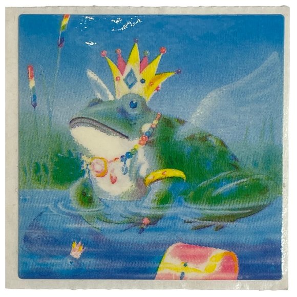 Lisa Frank | Accessories | 83 Lisa Frank Htf Frog Prince Sticker Module ...